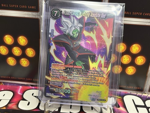 Fused Zamasu, Undying Absolute God B29-100SR FEARSOME RIVALS Mint Super ...