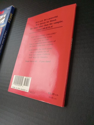 Random House 1992 Step-up Classic Bram Stoker's Dracula Book & Cassette ...