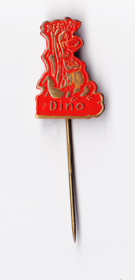 Original Vintage THE FLINTSTONES stick pins 1960s badge Cartoon Comic ...