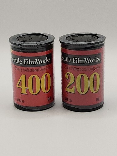 Vintage Seattle Filmworks 35mm Color Neg Expired Film 2 Rolls 40 Shots ...