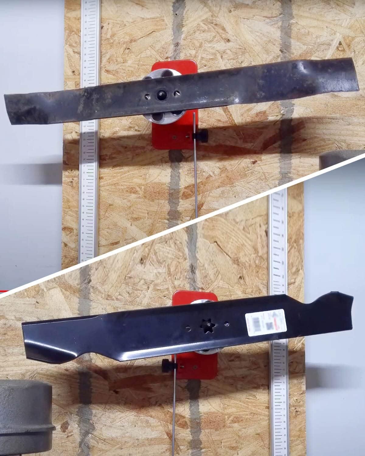 42-047 Magnetic Wall Mount Blade Balancer compare to Oregon Zero Turn ...