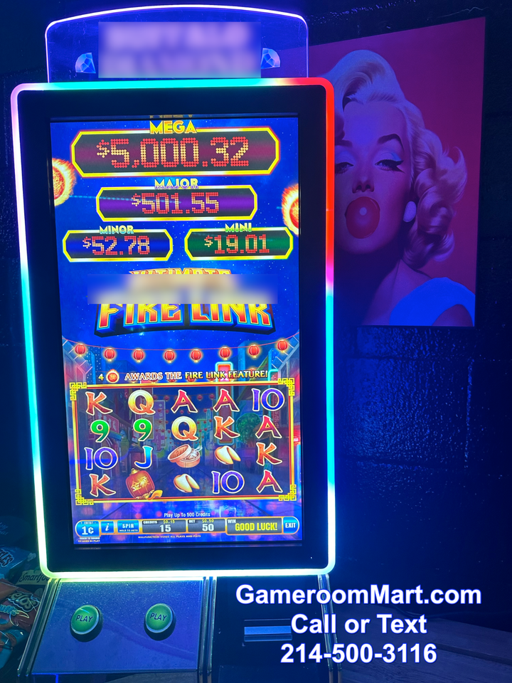 **BRAND NEW** ULTIMATE FIRE LINK - 8 in 1- TABLE TOP GAME MACHINE 27 ...