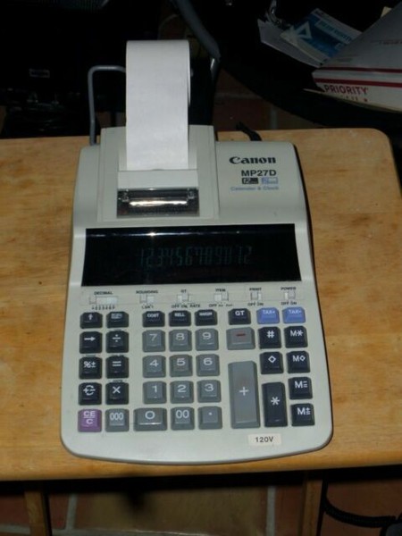 Canon MP27-D Printing Calculator online kaufen | eBay