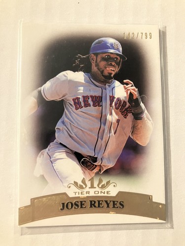 2011 Topps Tier One /799 Jose Reyes #37 | eBay