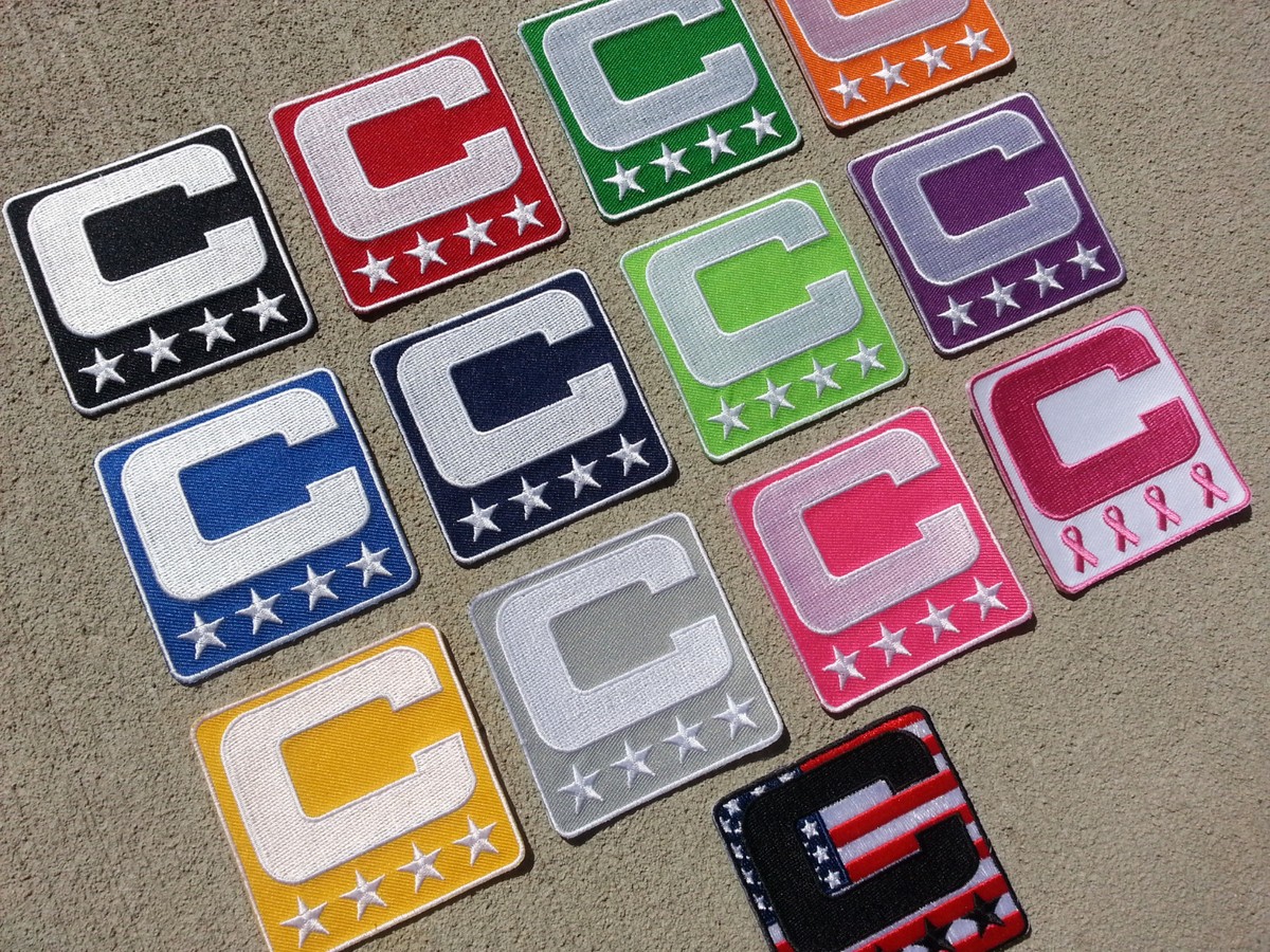 Football Captain Logo Custom Logo NFL Football Patches | Embroidered