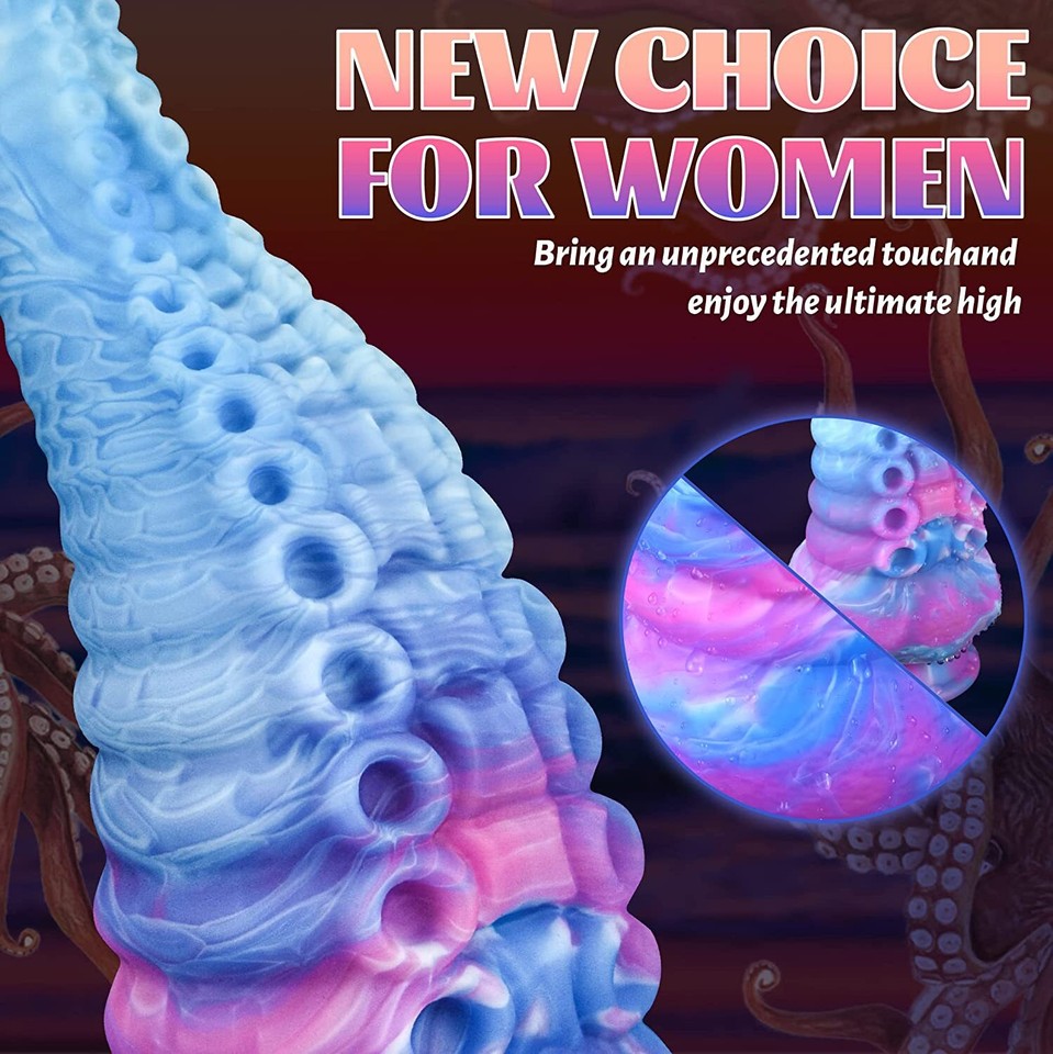 Female Tentacle Simulation Dildo Large Anal Plug Prostate Massager Adult Sex Toy | eBay