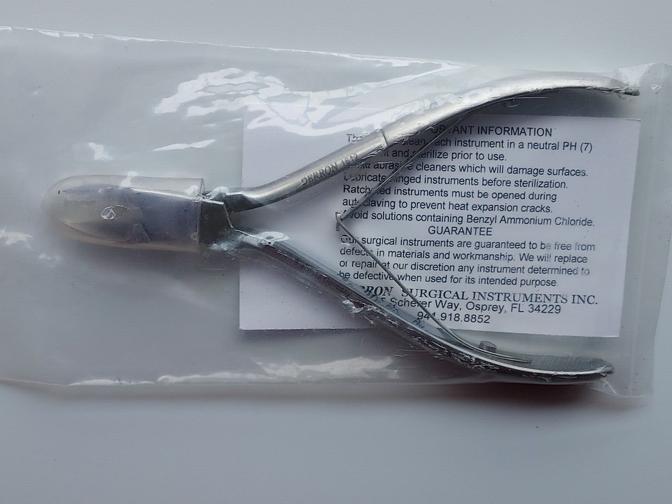 Derron 1612 Surgical Nail Splitter Extra Delicate Straight JAW, 5" NEW ...