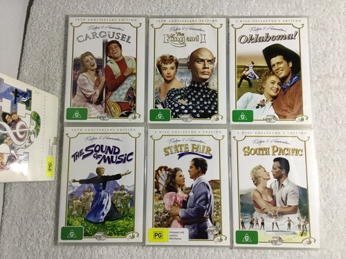 Rodgers & Hammerstein Anniversary Collection (12 DVD Box Set, 2009 ...