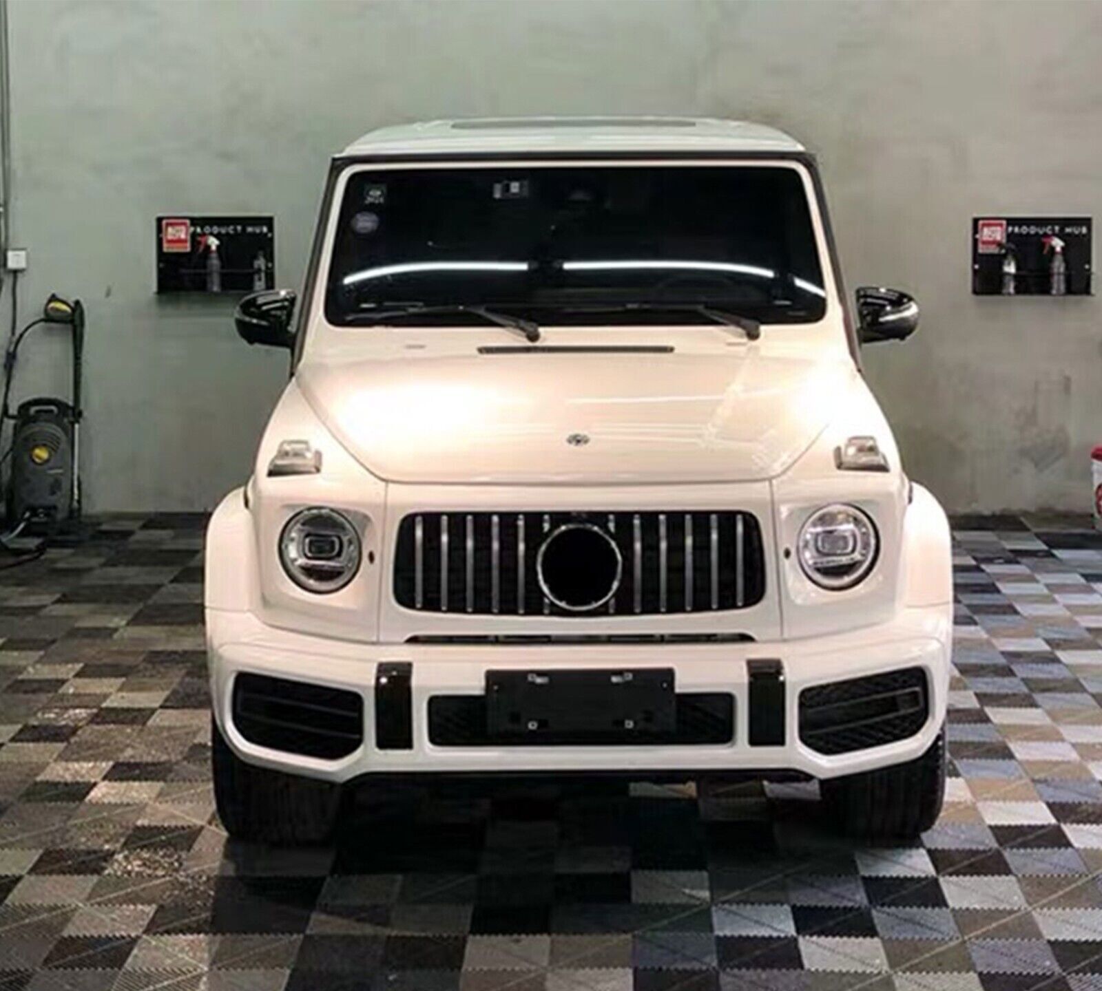 Front Grille Bumper Mesh Vent Trim Grill Bar Fit for MercedesBenz W464 ...