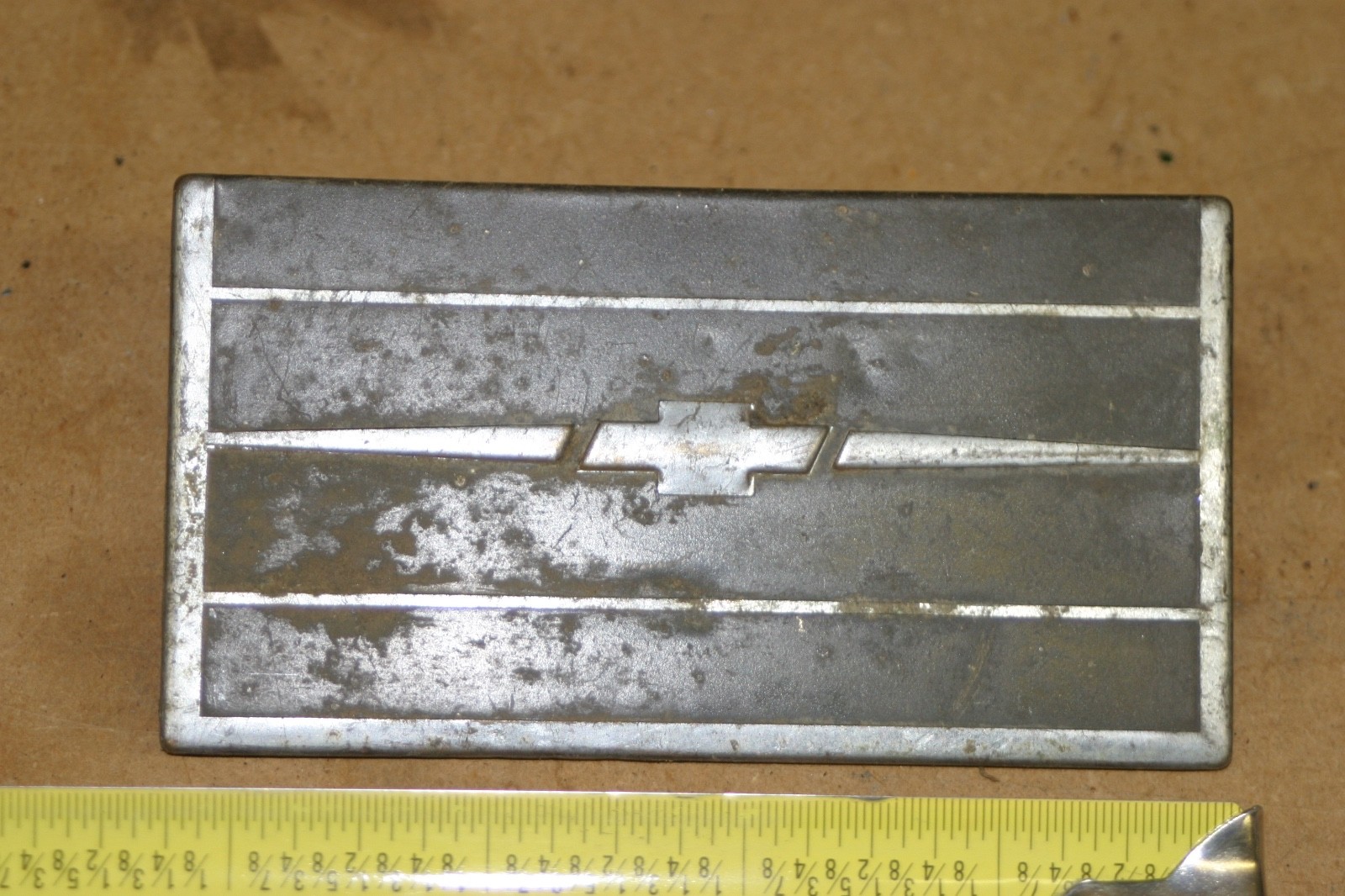 37 1937 Chevrolet Chevy Radio Delete Plate Custom Cholo Original Hot ...