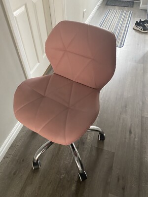 Pink spinny chair | eBay UK