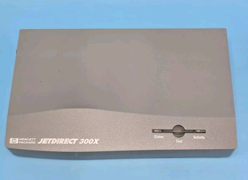 HP JETDIRECT 300X J3263A External Printer Server No Power Cable Free ...