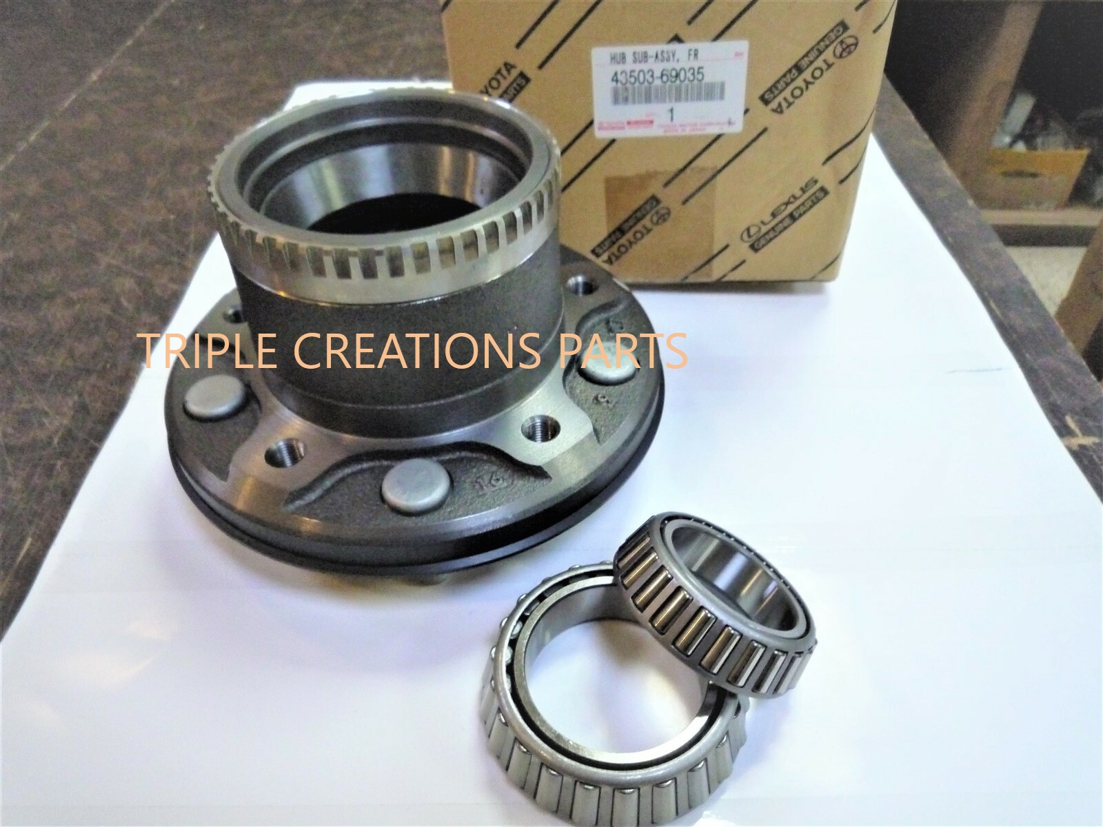 GENUINE OEM TOYOTA LAND CRUISER 100 LEXUS LX470 FRONT HUB SUB ASSY ...