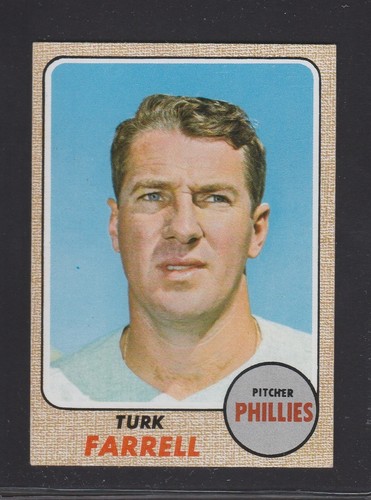 1968 TOPPS BASEBALL # 217 TURK FARRELL EX INV A1633 | eBay