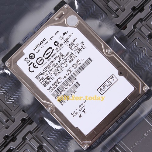 HITACHI 80 GB 5400 RPM SATA 2.5" (HTS541680J9SA00) Internal Hard Drive ...