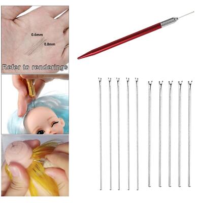 Doll Hair Rerooting Tool for Doll Hair DIY Supplies Beginners with ...