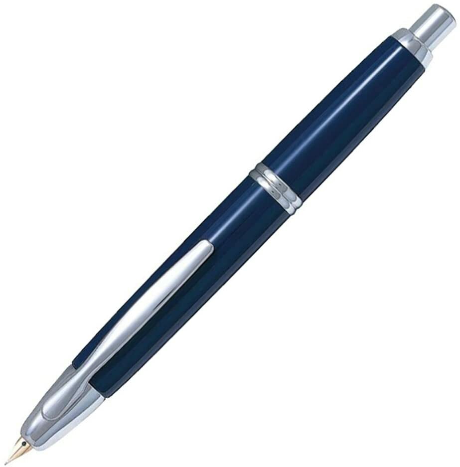 Pilot NAMIKI CAPLESS Fountain Pen Dark Blue Medium Nib FCN-1MR-DL-M NEW ...