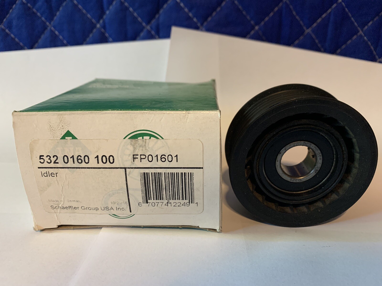 NOS INA Mercedes-Benz Sprinter Drive Belt Idler Pulley 532016010 ...