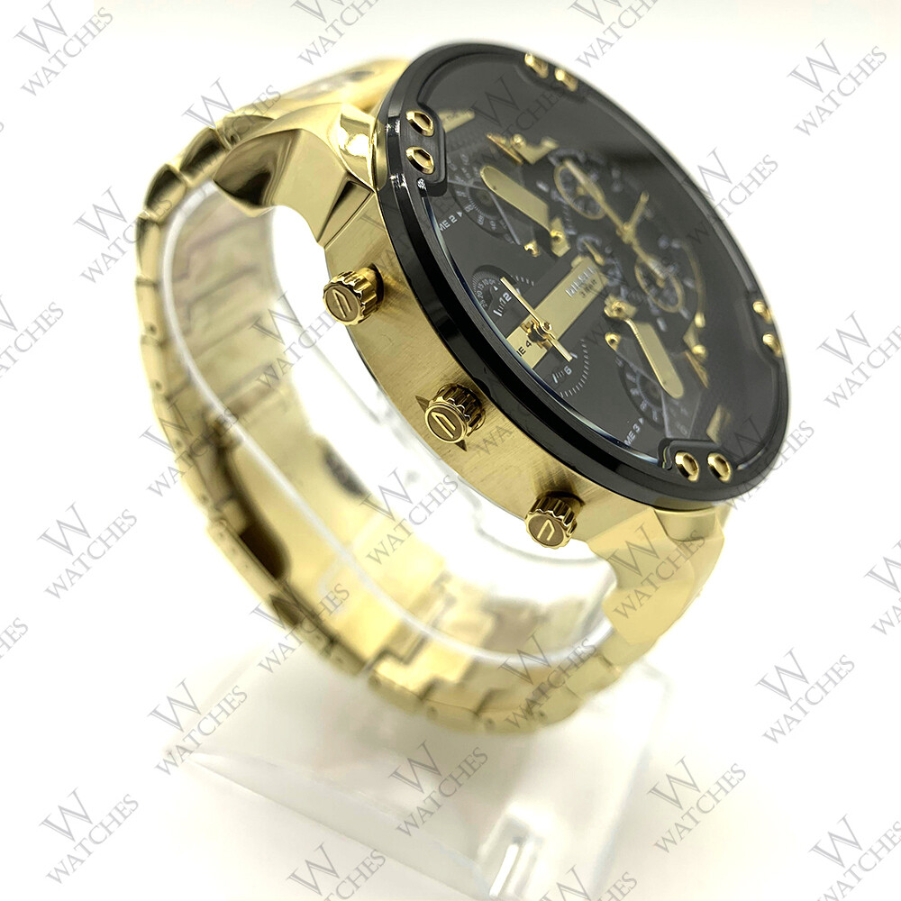 Diesel DZ7333 Mr. Daddy 2.0 Quartz Gold Stainless Steel Chronograph Men ...