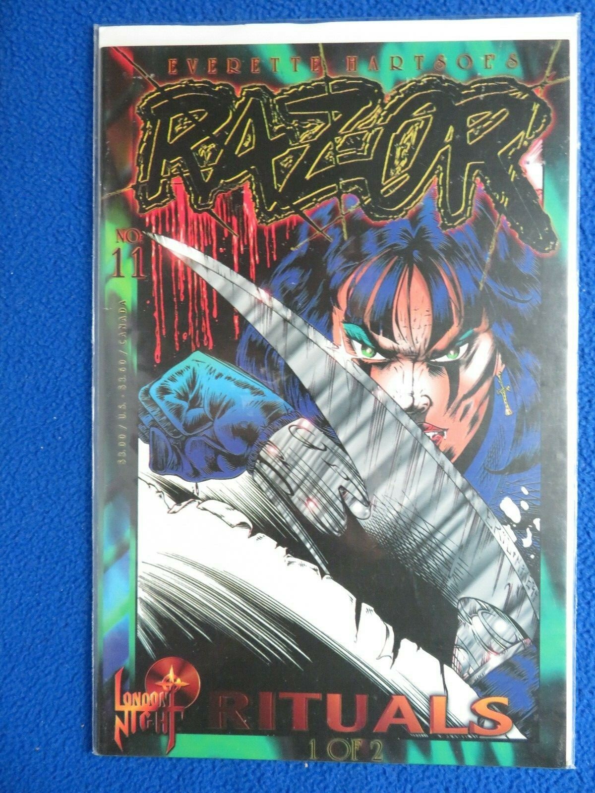 RAZOR #11 (RITUALS 1 ) EVERETTE HARTSOE LONDON NIGHT STUDIOS | eBay