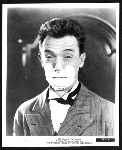 STAN LAUREL Original Movie Press Photo LAUREL & HARDY Portrait FURTHER ...