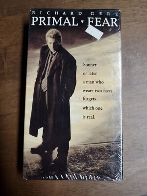 Primal Fear VHS 1996 Richard Gere BRAND NEW SEALED 97363283232| eBay