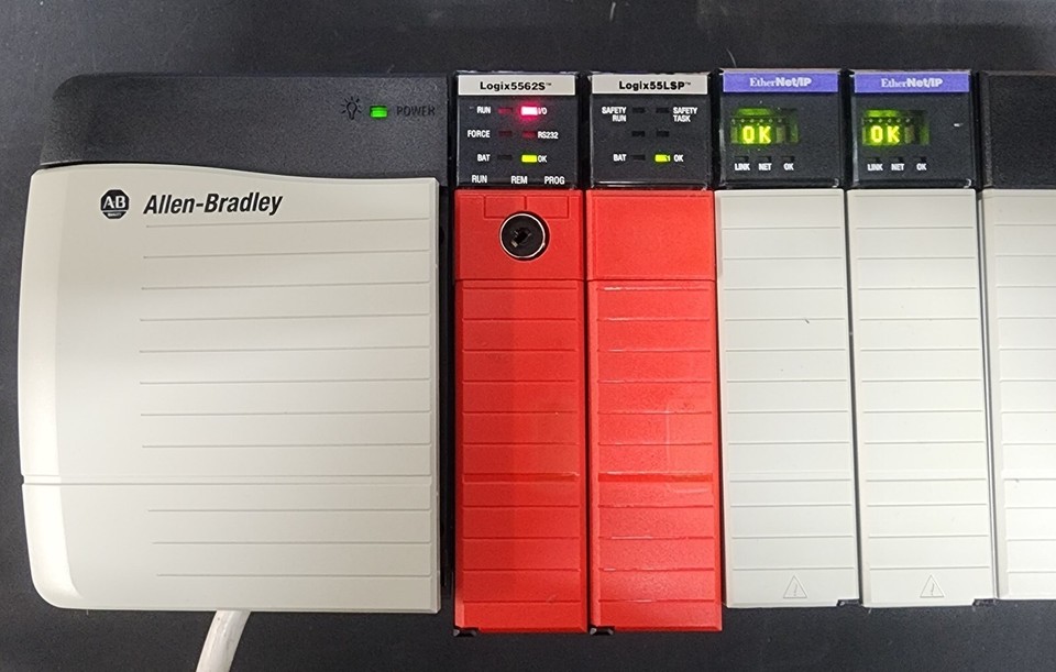 Allen Bradley 1756-PA75/B, Logix55LSP, 5562S, and Ethernet/IP | eBay