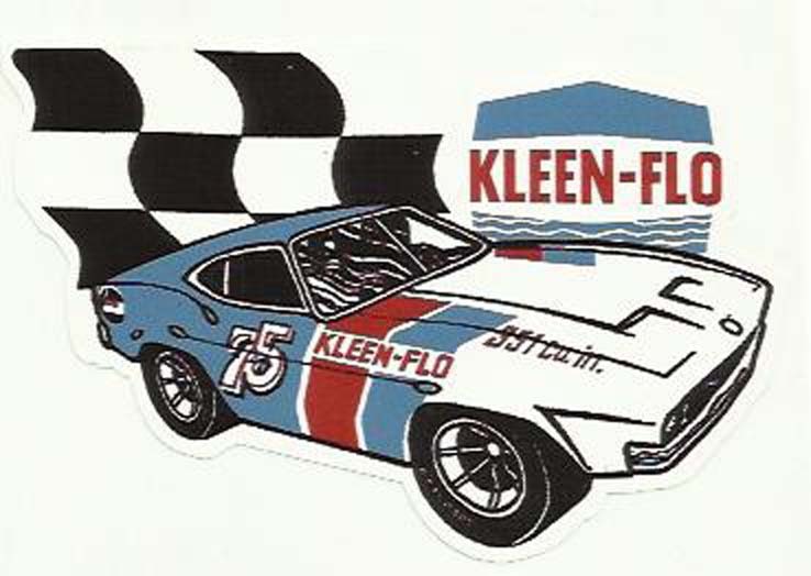 Keen-Flo Retro Vinyl Sticker | eBay