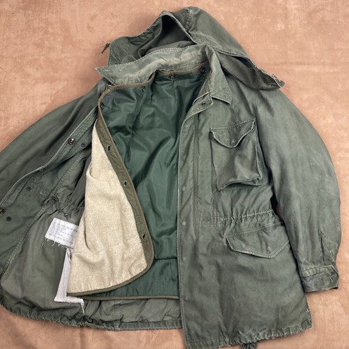 M Long 50s US Army M-1951 M51 Field Jacket w/Liner & Hood Vintage | eBay