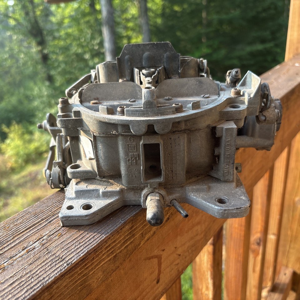 Rochester Quadra jet Carburetor 17085204 HZJ Q Jet Quadrajet | eBay