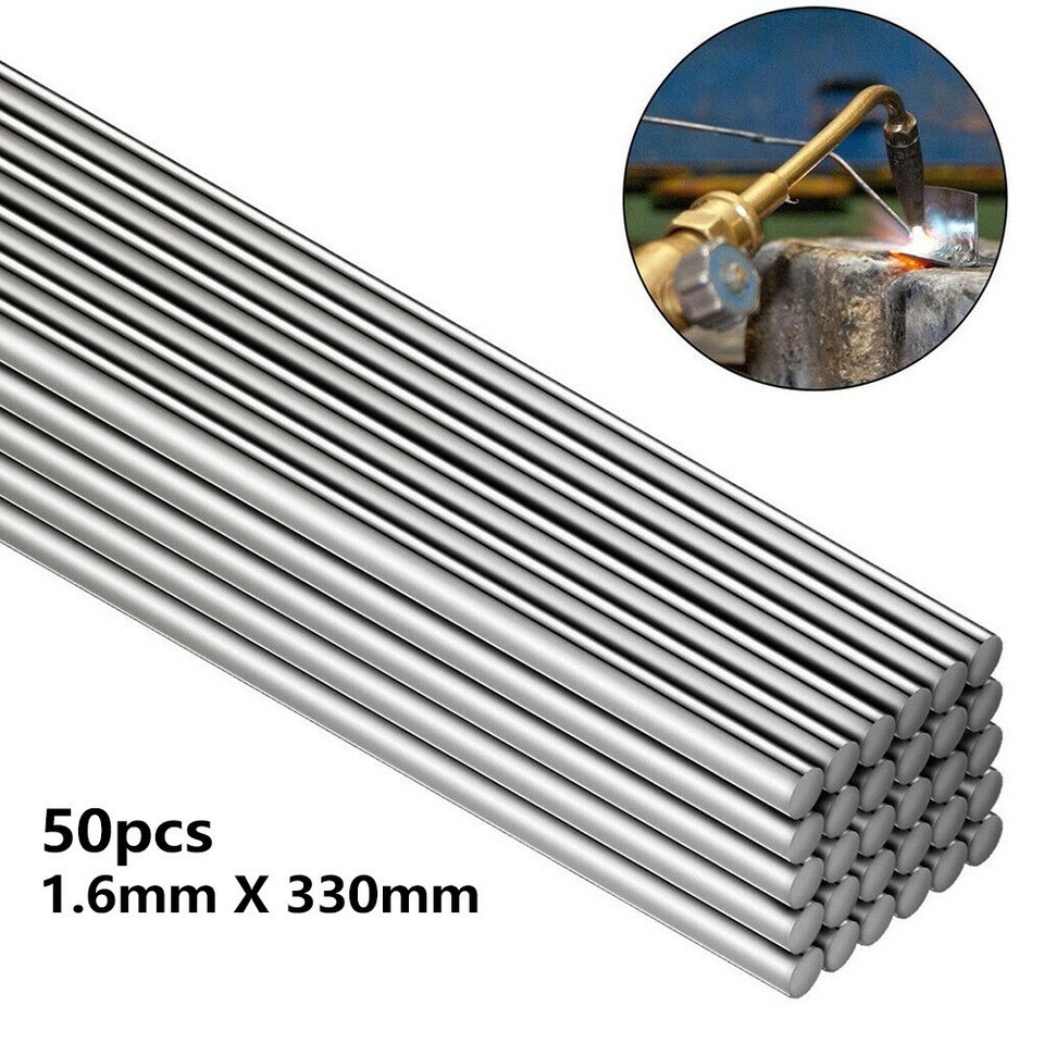 50pcs Easy Melt Welding Rods Low-Temperature Aluminum-Wire Brazing 1 ...