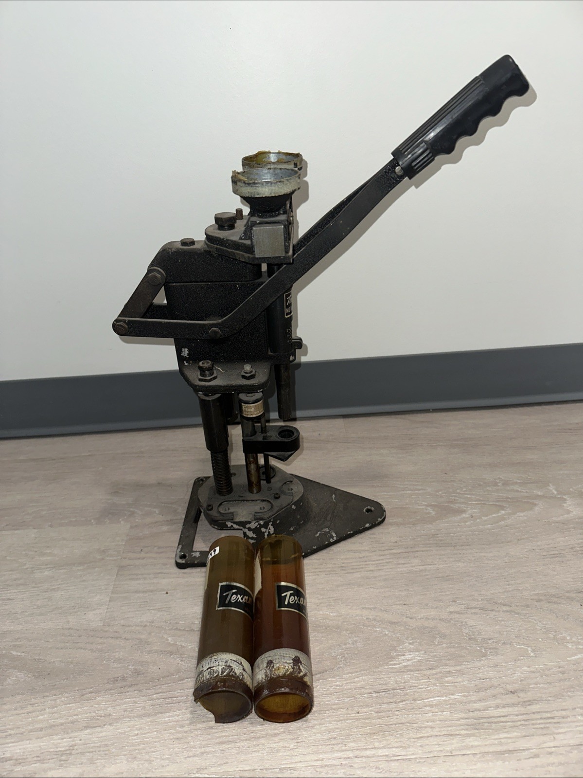 Vintage TEXAN FW Shotshell Reloading Press Reloader PARTS with Extras ...