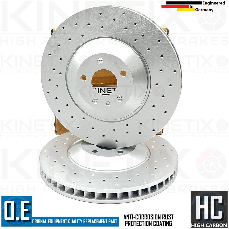 For Audi S4 B9 S5 F5 Perforated Front Rear Brake Discs Apec Pads Cables ...