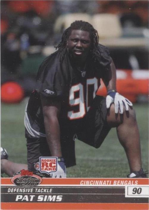 2008 Topps Stadium Club - Pat Sims #191 /1799 (RC) for sale online | eBay