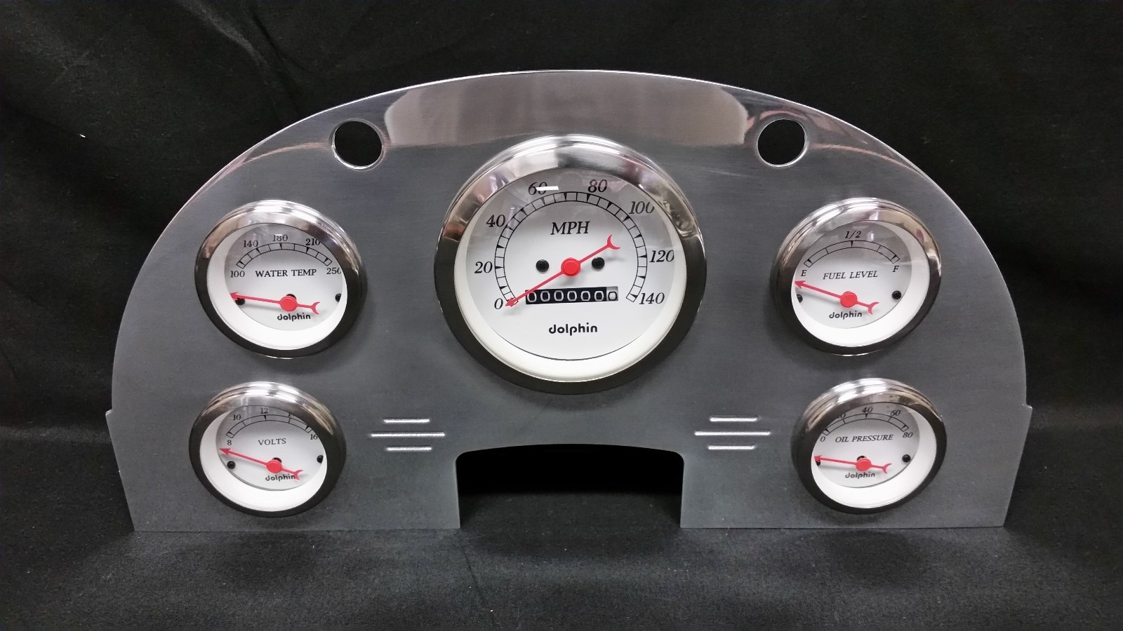 1956 Ford Car Gauge Cluster White | Vintage Part