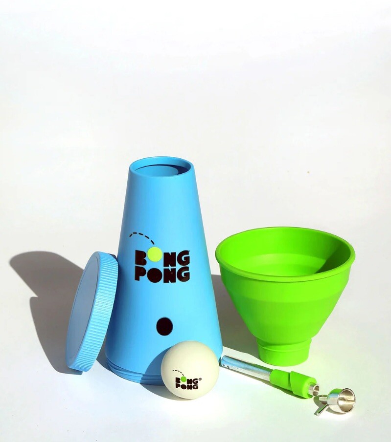 🔥🔥 THE ORIGINAL Pong Bong ( Like Beer Pong) Set ! New Totally RAD ! | eBay