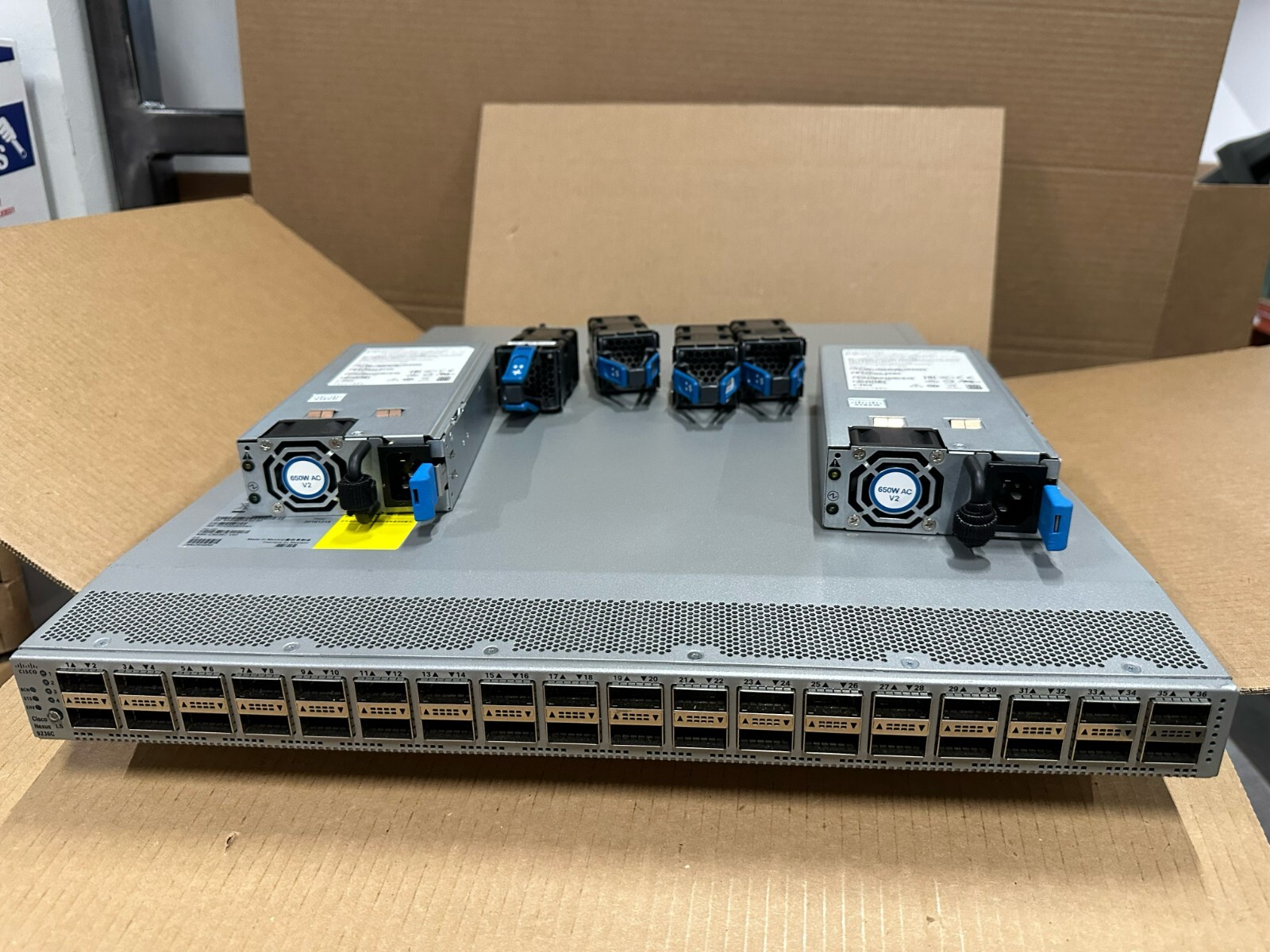 Cisco Nexus (N9KC9236C) 36-Port Ethernet Switch for sale online | eBay