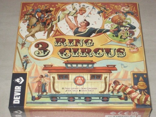 3 RING CIRCUS board game NEW/SEALED | eBay Australia