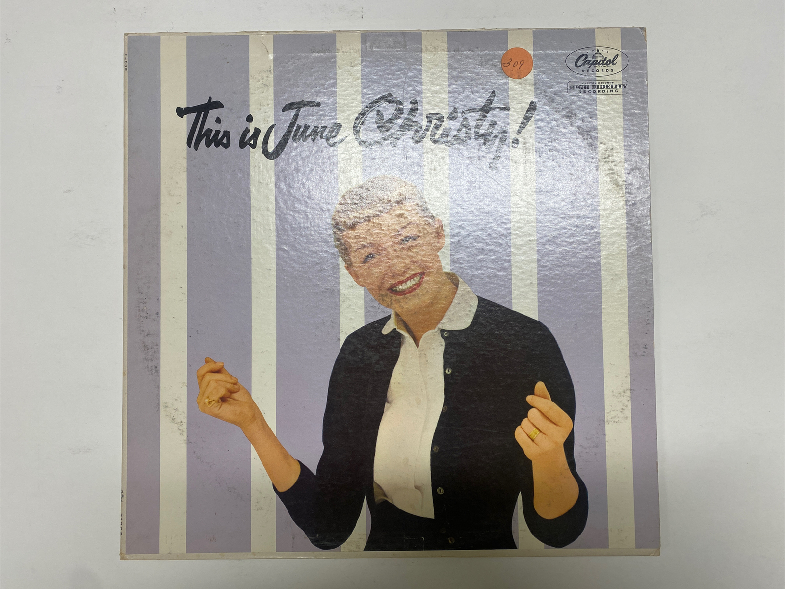 June Christy This Is June Christy! Capitol Vinyl Record | eBay