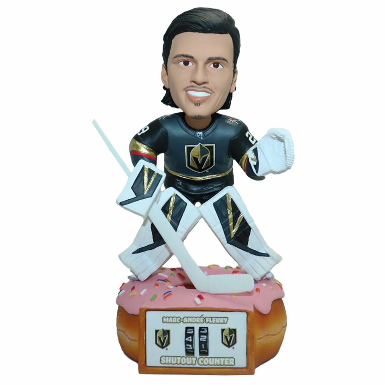 Marc-Andre Fleury Vegas Golden Knights Donut Base/Shutout Bobblehead ...