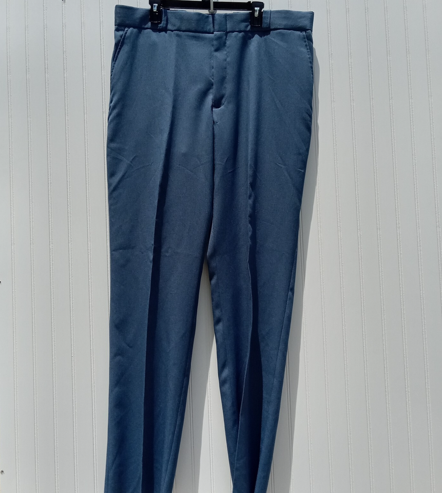 Flying Cross Uniform Pants Mens 52 French Blue Unhemmed Garbadine NWT ...
