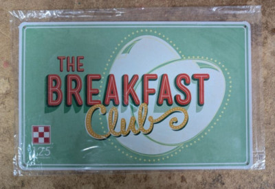 PURINA 125th anniversary The Breakfast Club Metal Sign 11 x 7 in NEW | eBay