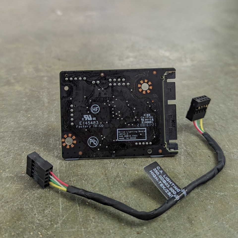 HP Omen GT11 GT12 GT13 L97227-001 18512-2 PCA Lighting Control Board ...