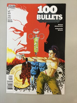 100 Bullets 3 DC VERTIGO comics 1999 Dizzy Cordova Low Print Run (BU06 ...