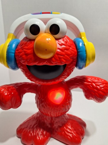 Sesame Street Let's Dance Elmo Elmo Toy that Sings, Dances, Lights Up ...