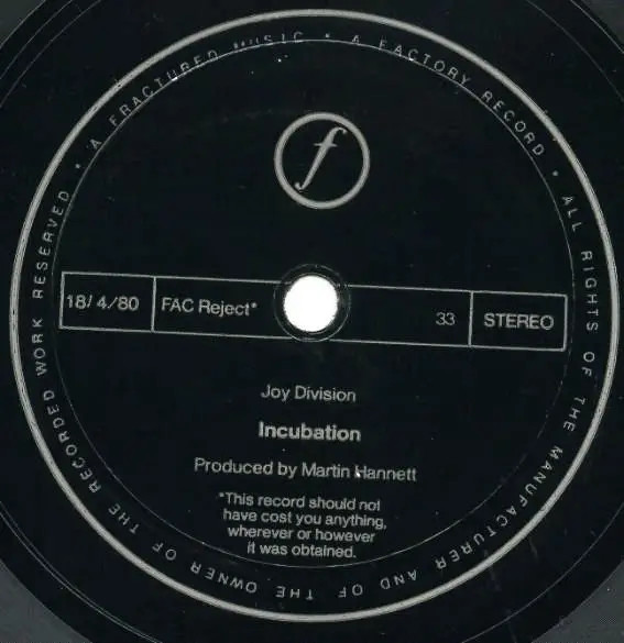 Joy Division Komakino FLEXI DISC Vinyl Single 7inch Factory | eBay