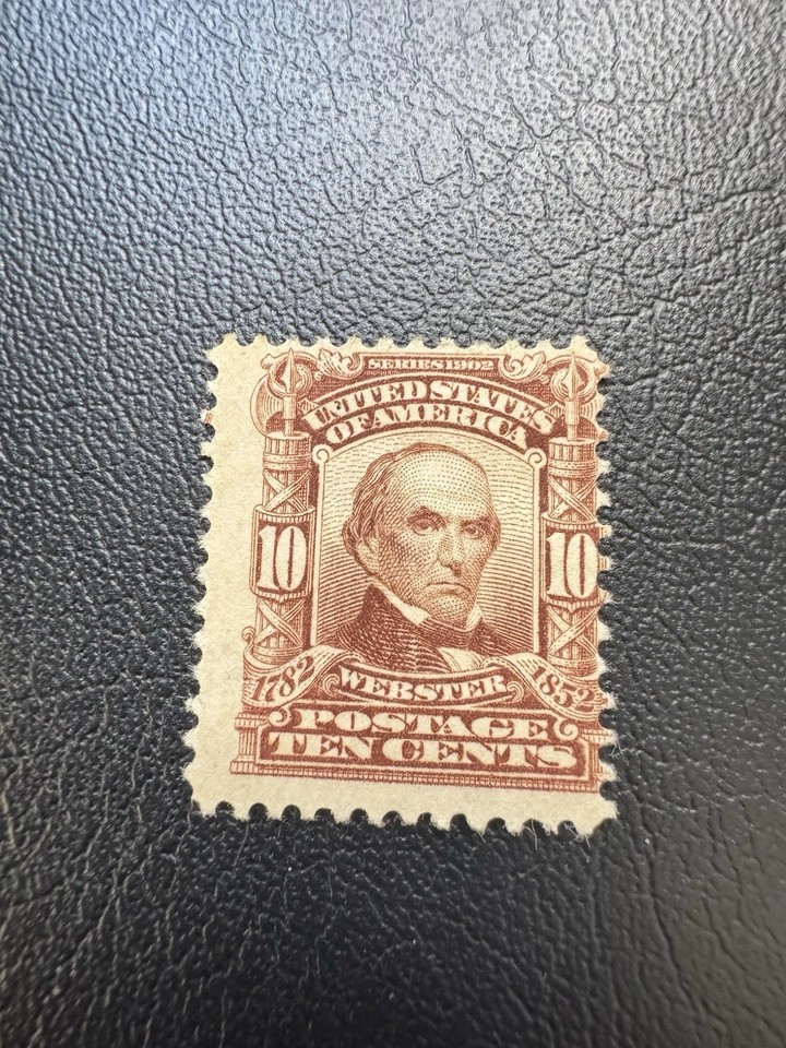 US Stamp Scott # 307 Daniel Webster 10 Cent Mint MNH | eBay