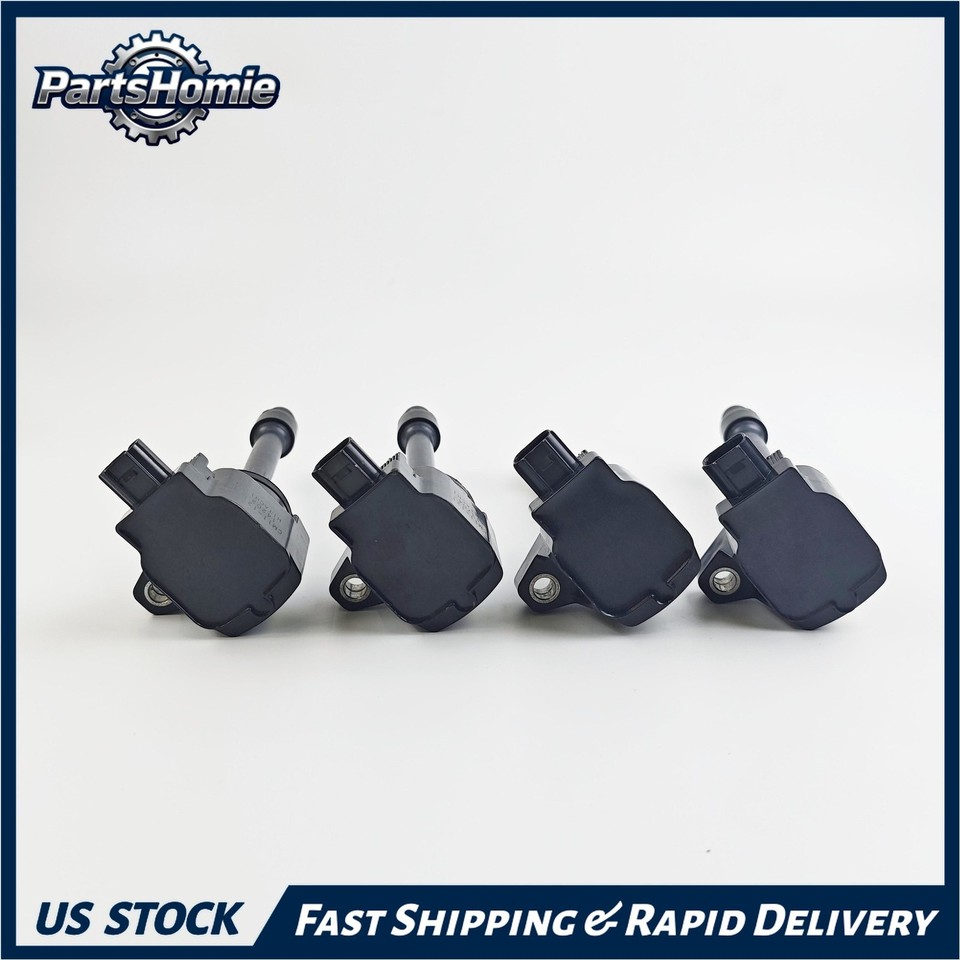 OEM 4Pcs Ignition Coil 30520-5R0-013 for 2015-2021 Honda Civic Fit 1.5L ...