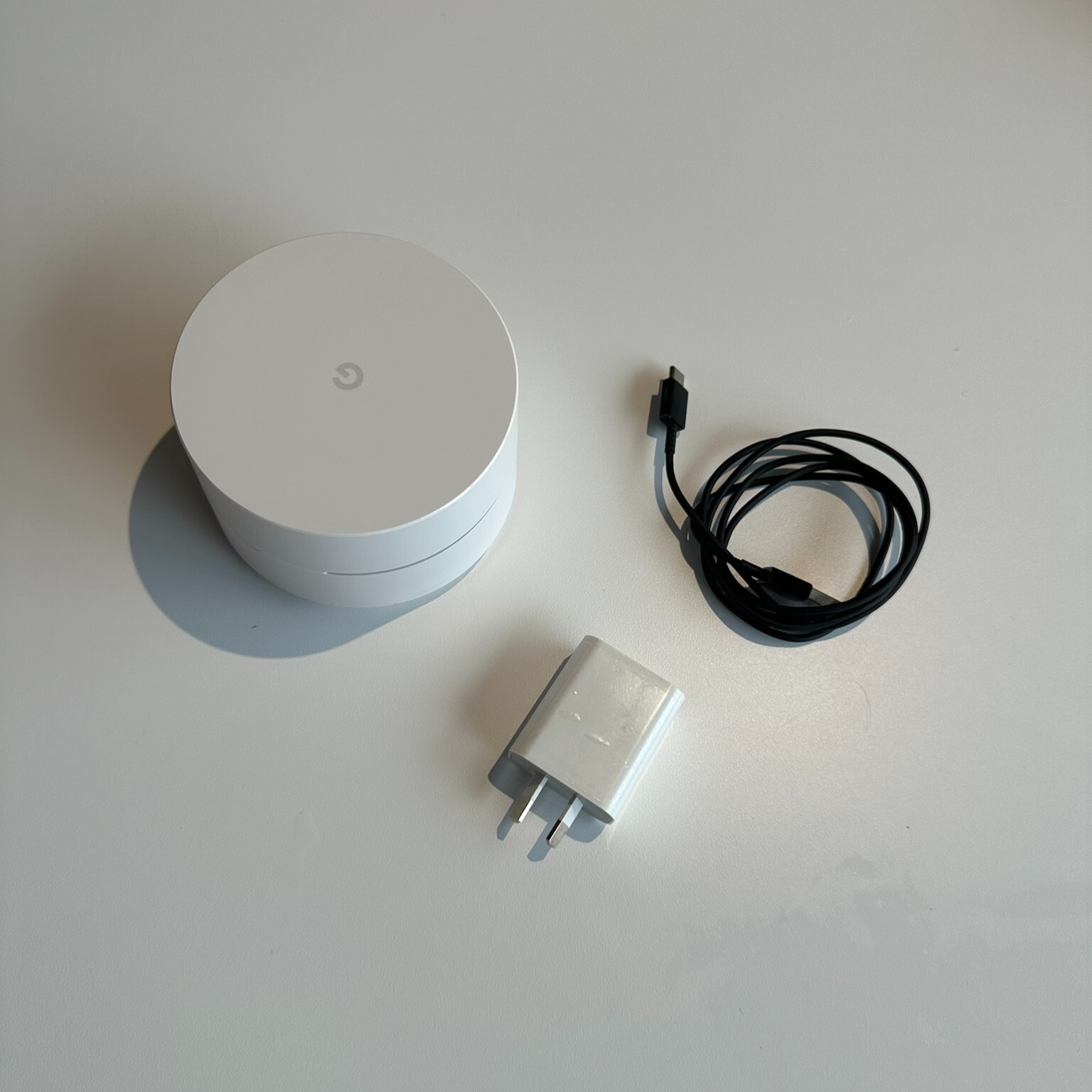 Google Wifi Point Wireless Mesh Router AC-1304 - White | eBay