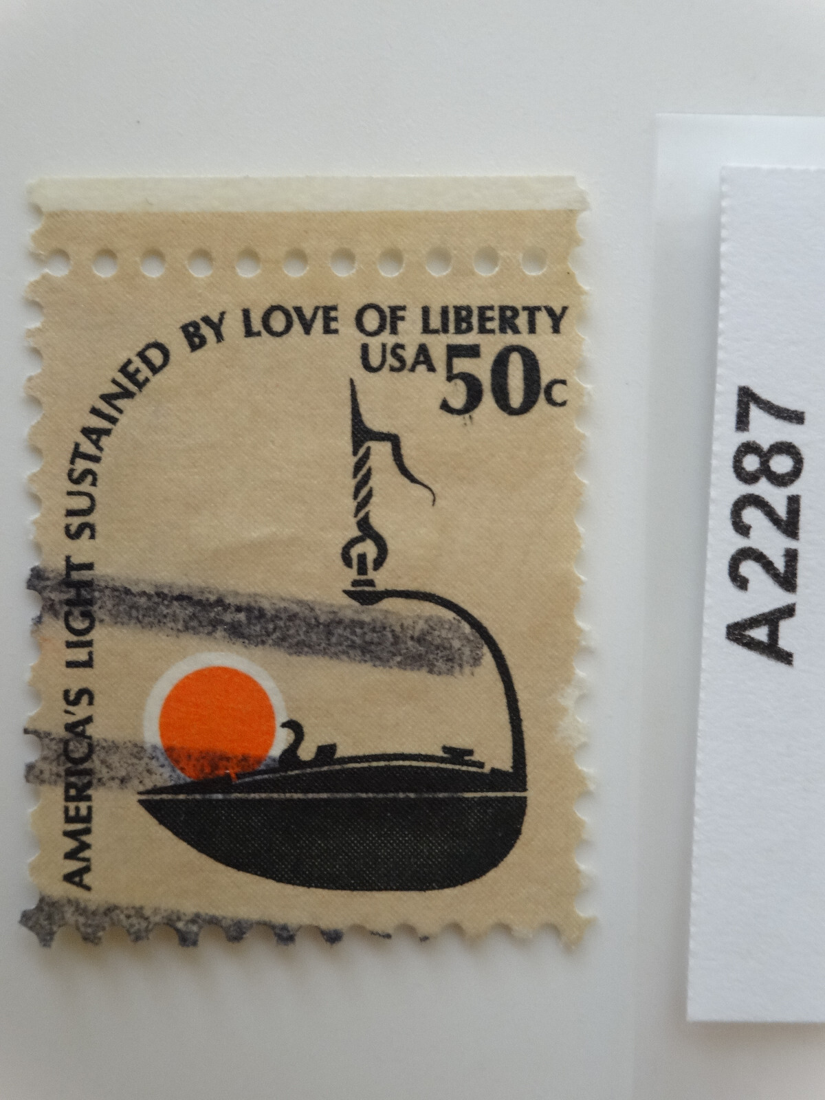 America's Light Sustained By Love Of Liberty 50c United States USA ...